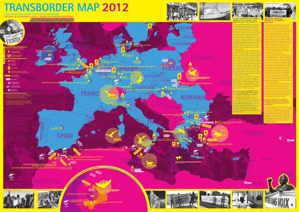 transborder map | import
